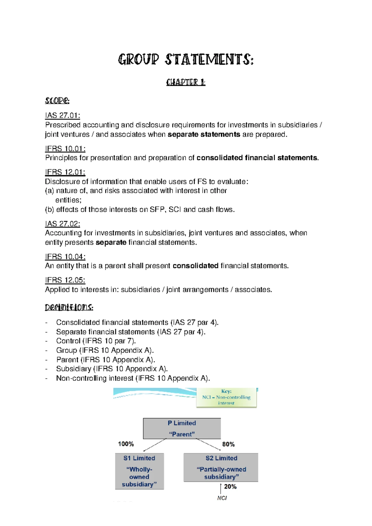 IFRS 16 Leases - Summary with examples - PDF - IFRS 7 Financial ...