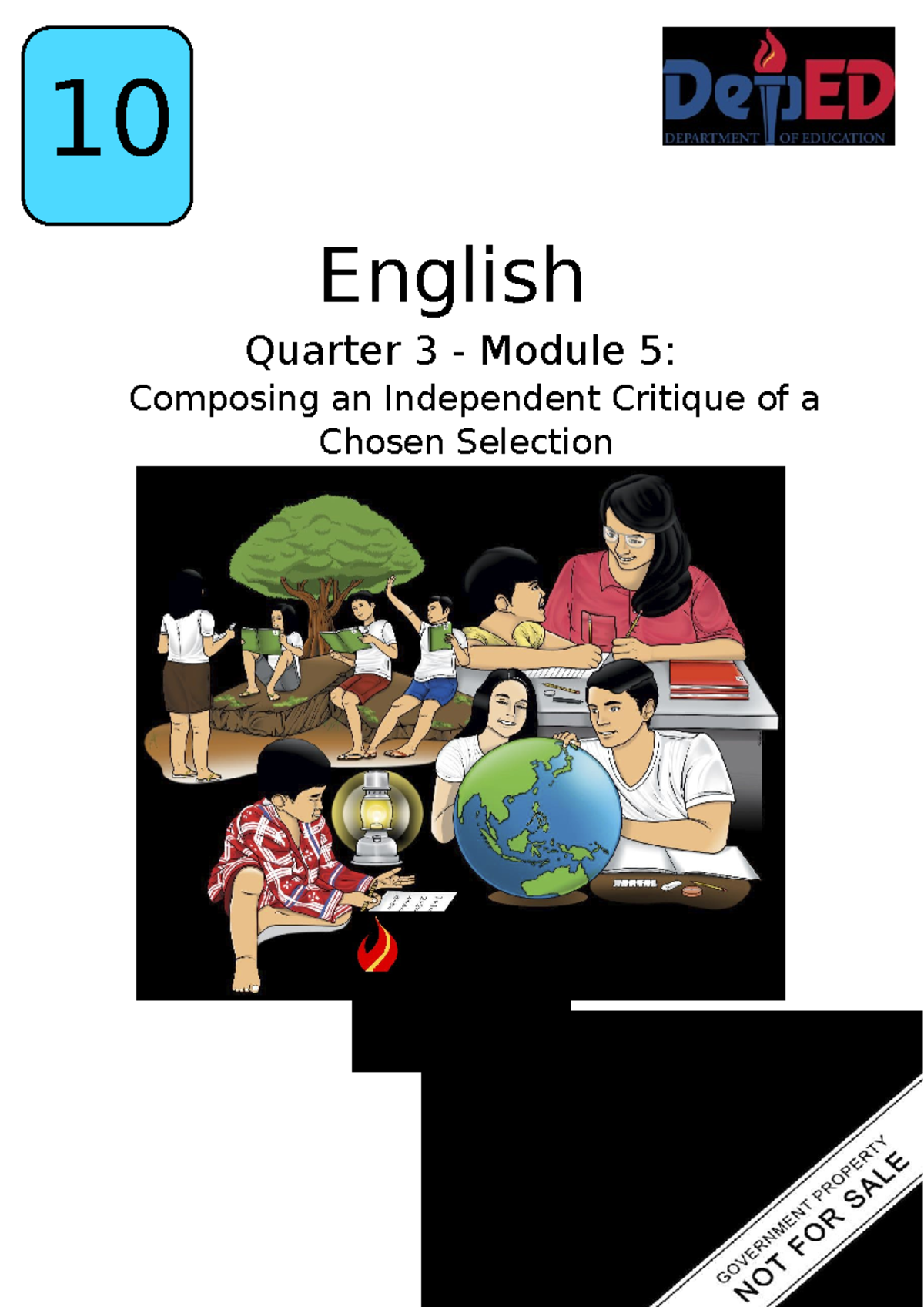 English 10 Q3 Module 5: Independent Critique Composition Guide - Studocu