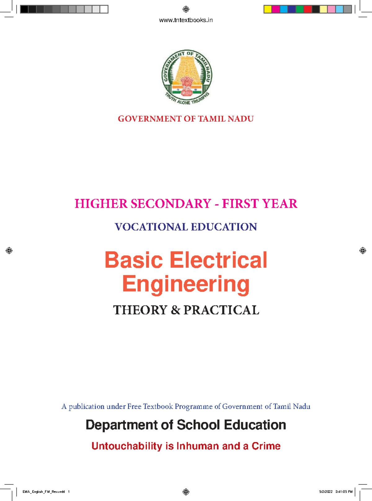 11th Basic Electrical Engineering Theory Notes - Vocational Education ...