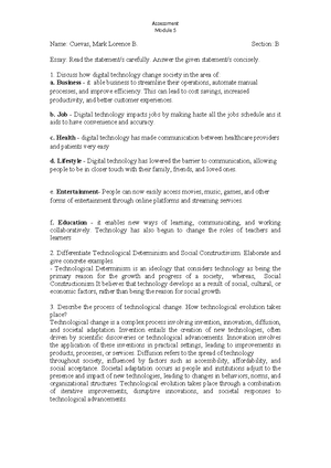 Empowerment technology lesson plan - DETAILED LESSON PLAN (DLP) DLP NO. 1 Learning Area ...