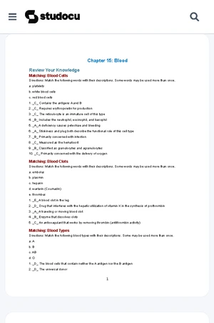 EHR 5 - Knowledge Activity on EHR Documentation Standards - Studocu