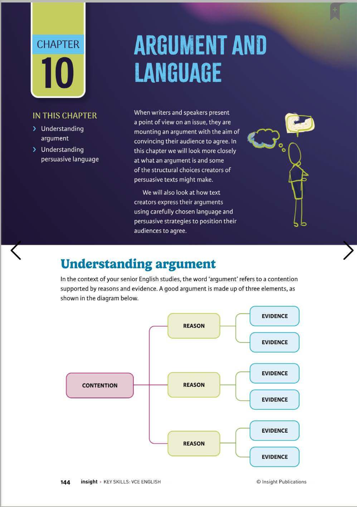CHAPTER 1C: ARGUMENT AND PERSUASIVE LANGUAGE IN VCE ENGLISH - Studocu