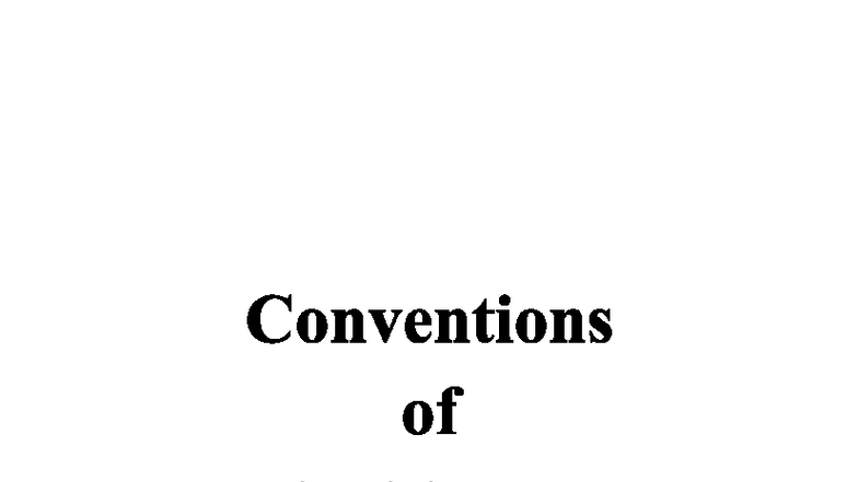 Conventions of Text Types: Key Features and Formats - Studocu
