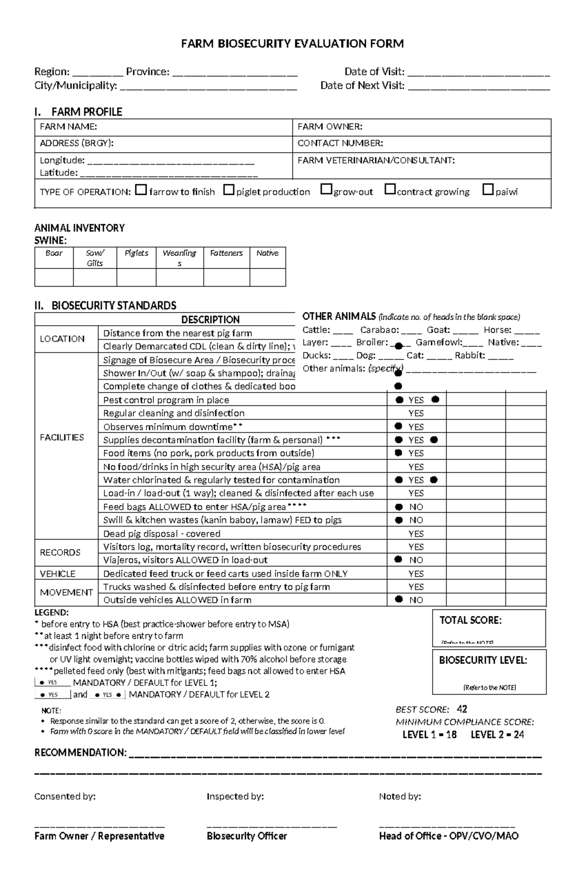 Farm-Biosecurity-Evaluation-Form - FARM BIOSECURITY EVALUATION FORM ...