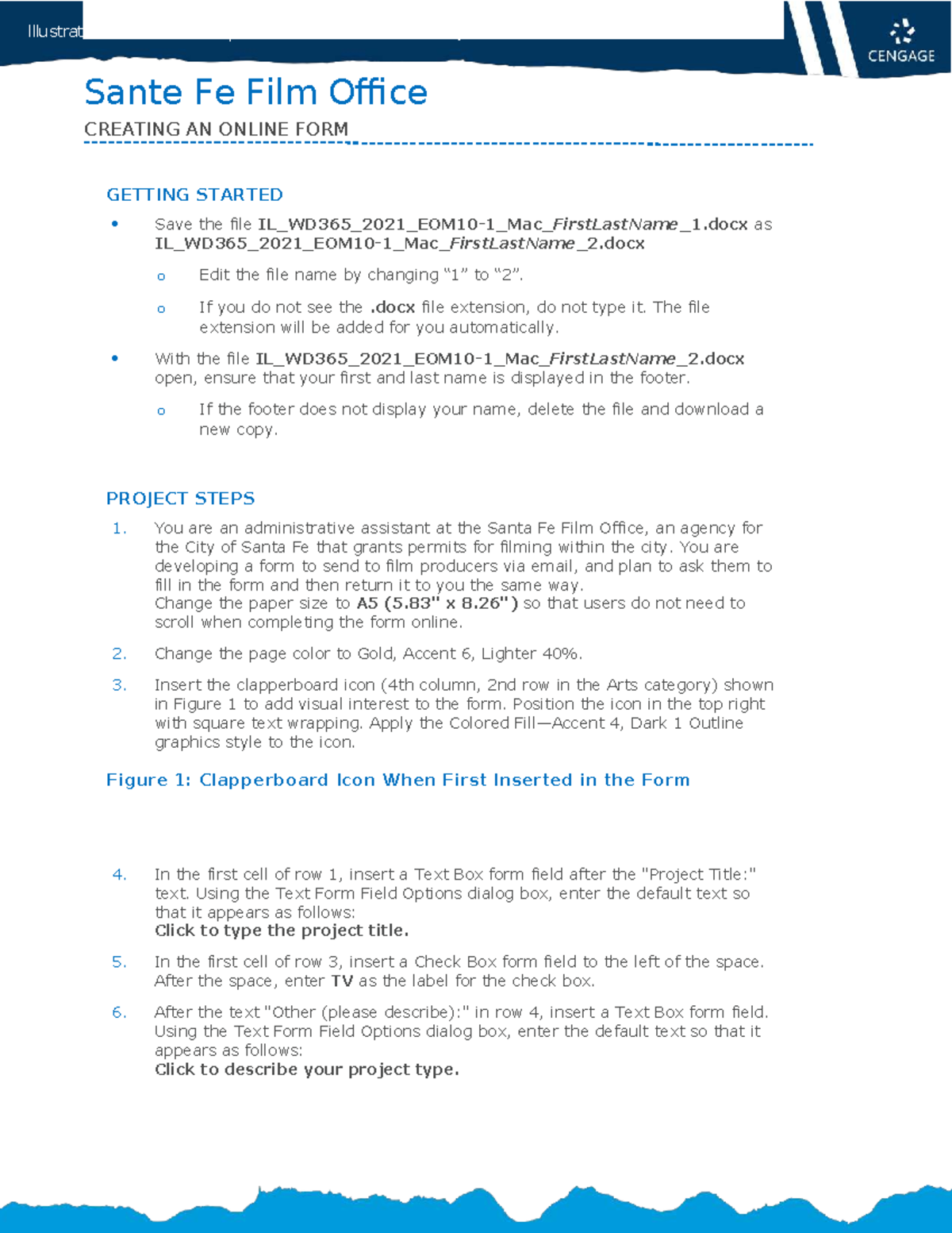 Illustrated Word Module 10: EOM Project 1 - Online Form Creation - Studocu