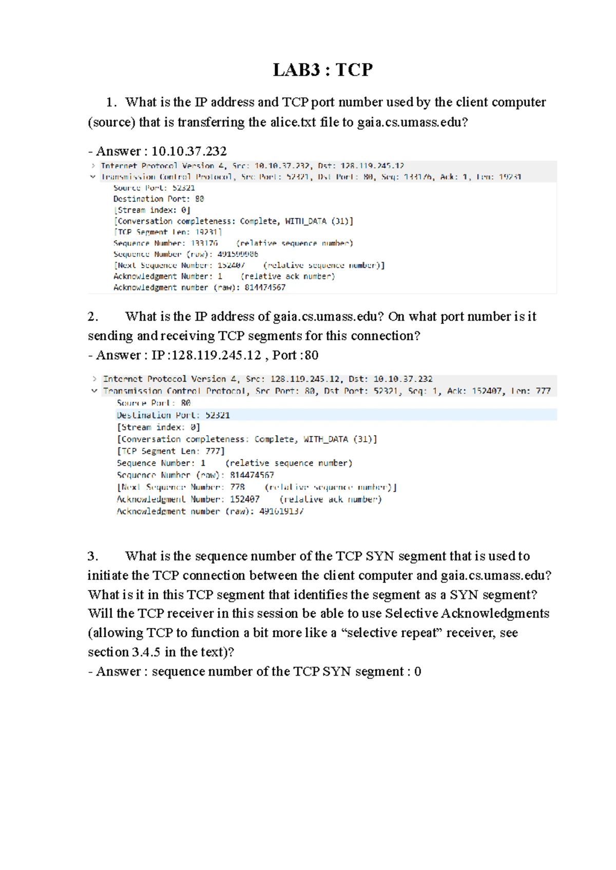 Lab3-TCP - lab - ĐỖ HOÀI NAM -21DTCLC1- Wireshark Lab: TCP v8. 1 a bulk ...