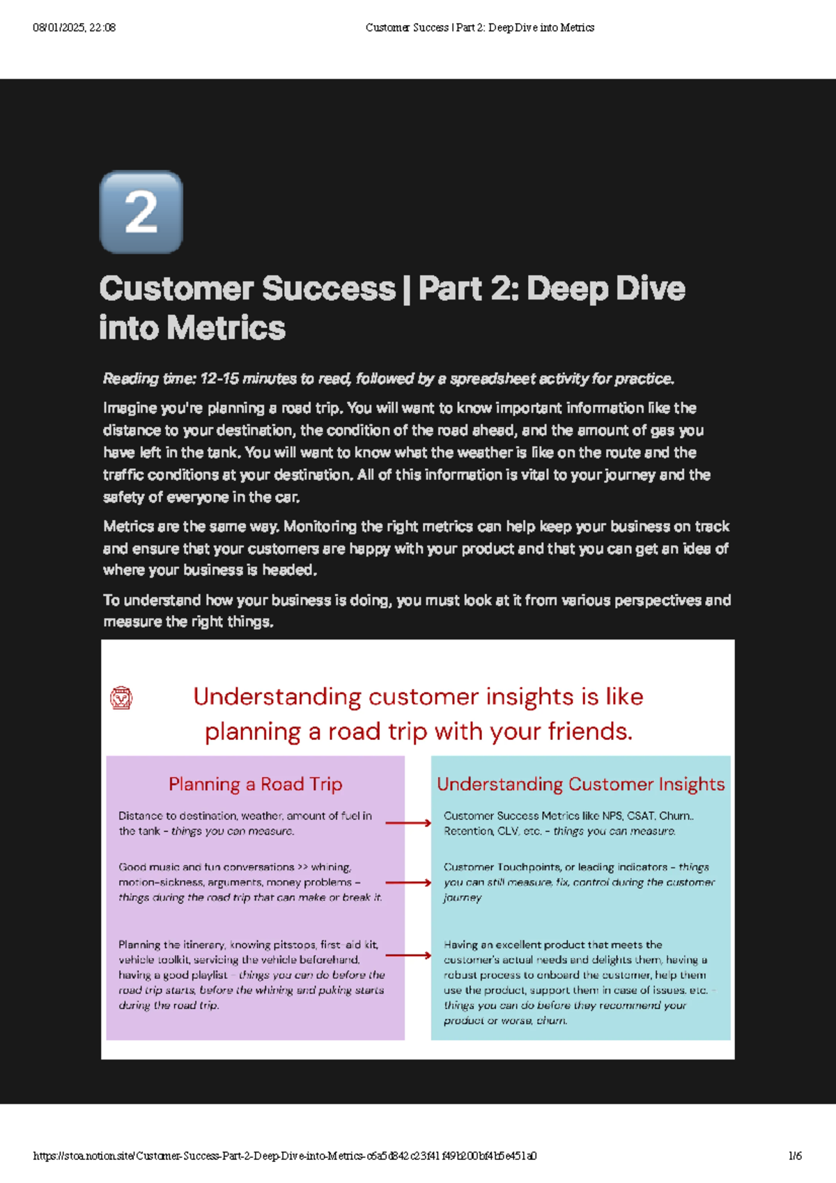 Customer Success Part 2 Deep Dive into Metrics - Customer Success ...