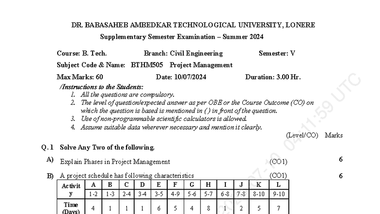 Project Management - it is very good book - DR. BABASAHEB AMBEDKAR ...