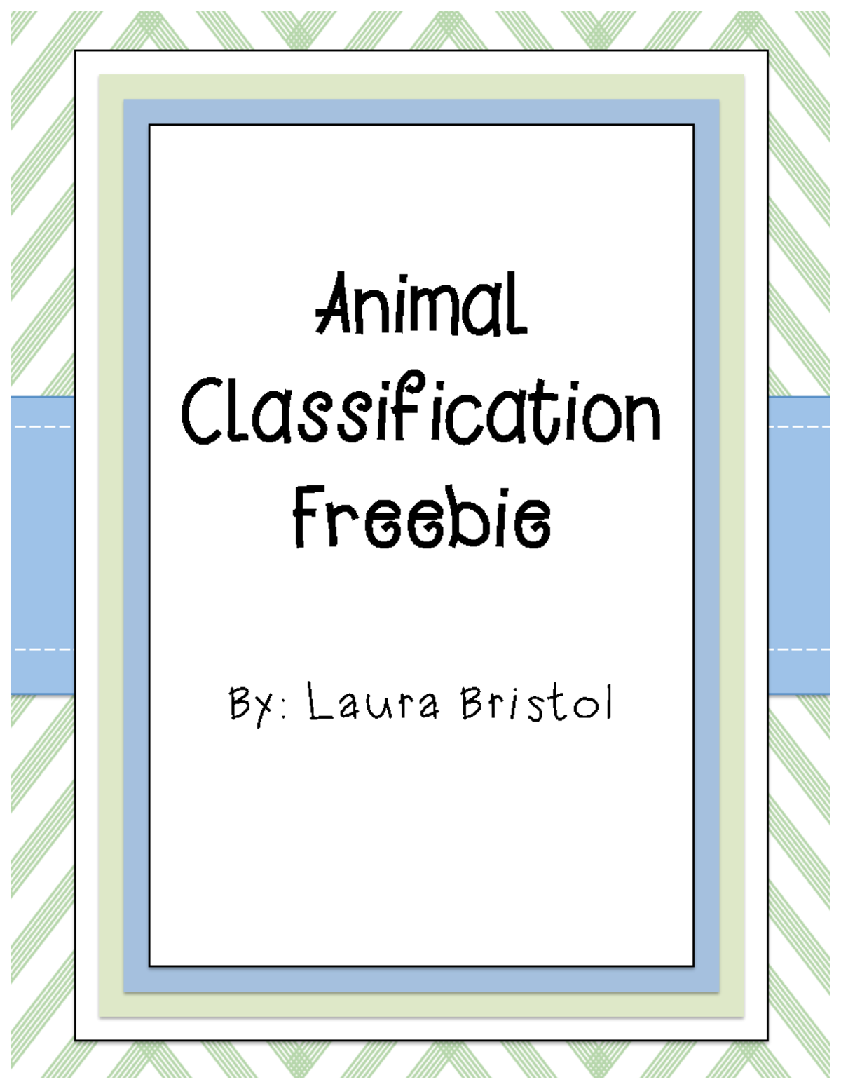 Animal Classification Freebie: Classes of Animals Resources - Studocu