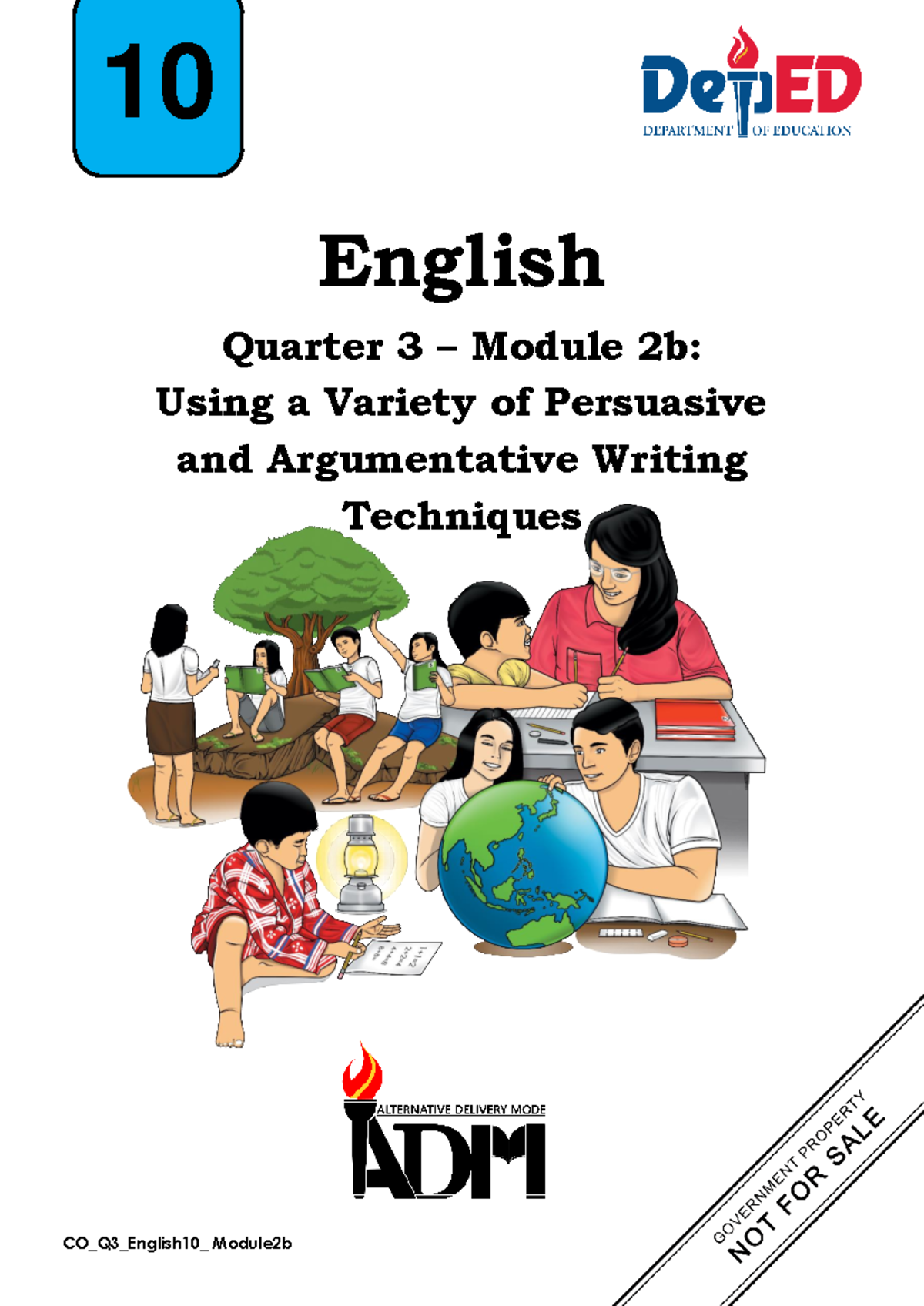 ENG10-Q3- Module 2B - NICE - English Quarter 3 – Module 2b: Using a ...