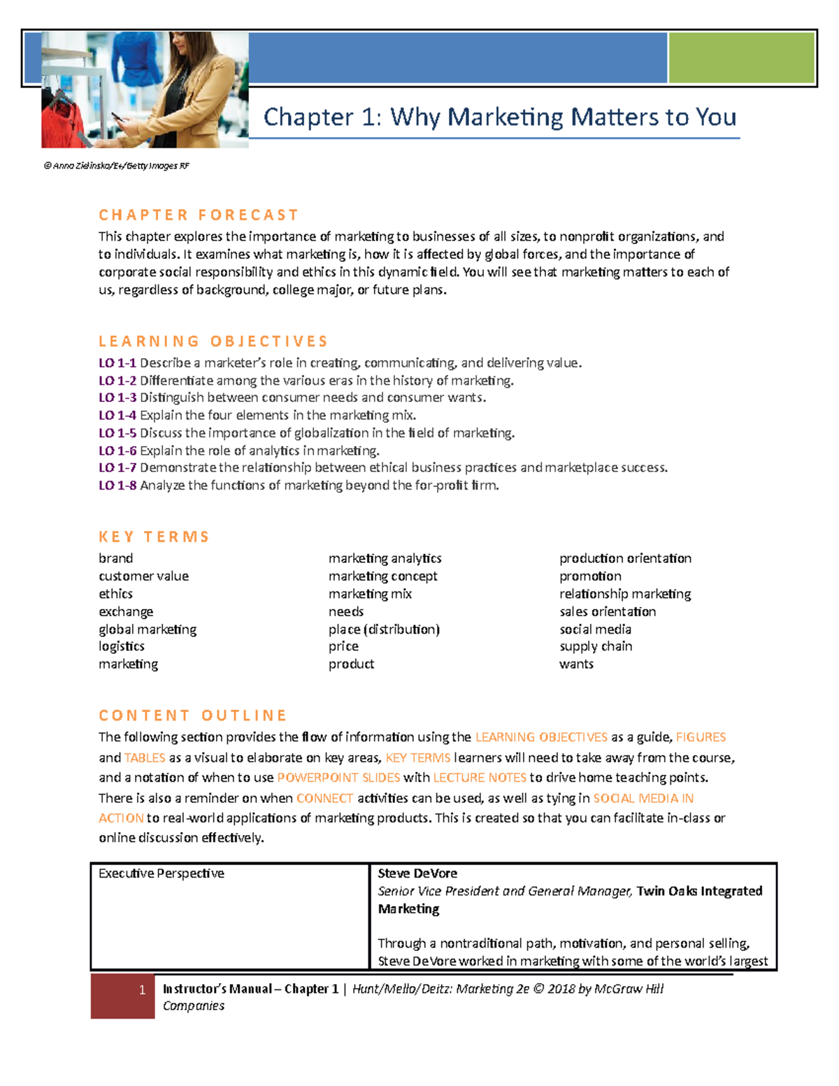 Chapter 1 Student Notes-2 - Chapter 1: Why Marketing Matters to You ...