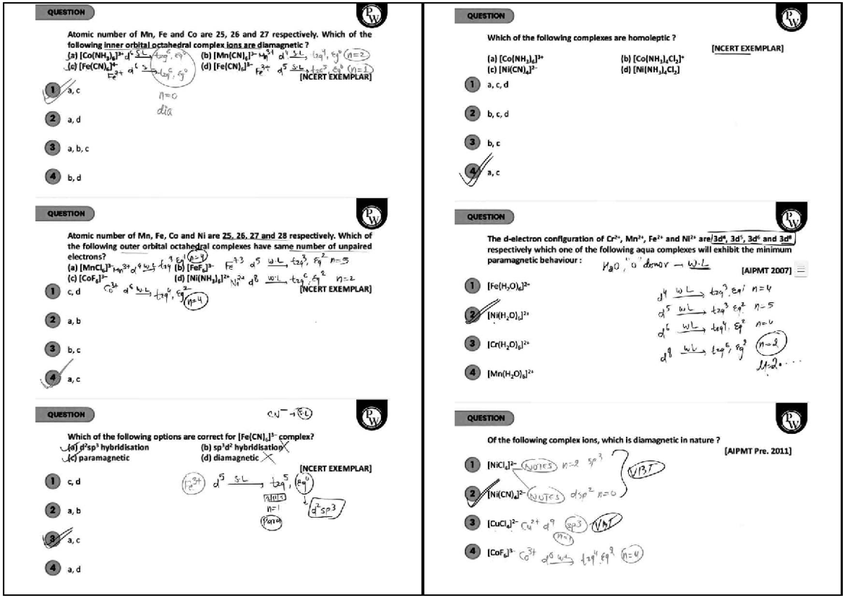 Chemistry 101: Complex Ions and Their Magnetic Properties - Exam Review ...