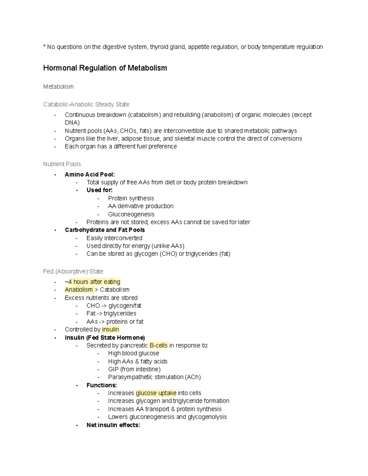 Anatomy & Physiology III Final Exam Review: Hormonal & Renal Systems ...