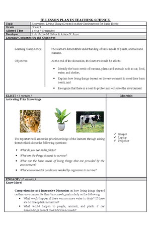 DLP: Detailed Lesson Plan on Inner and Outer Planets for Science VI ...