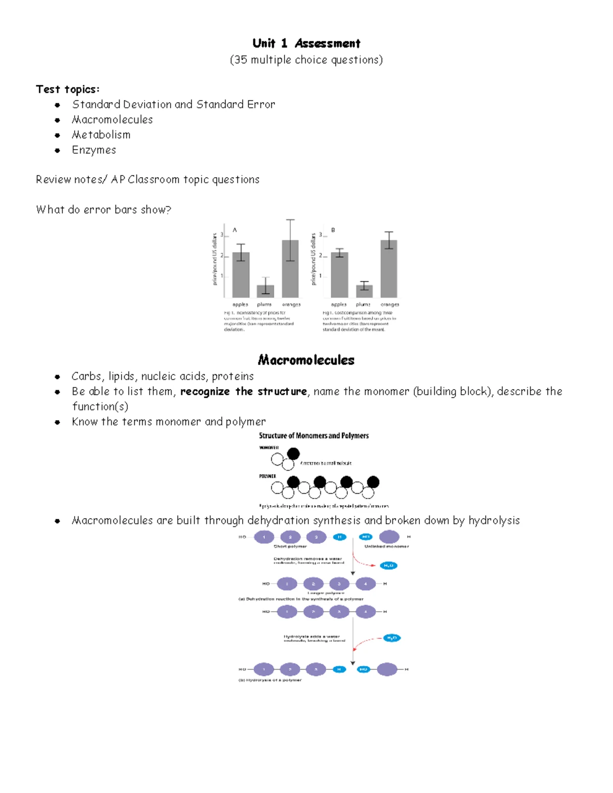 AP Psych Unit 1 Study Guide: Biological Bases of Behavior (BBB) - Studocu