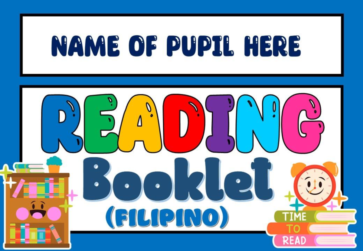 Filipino-1 Reading Booklet: A Guide for Language Learning - Studocu