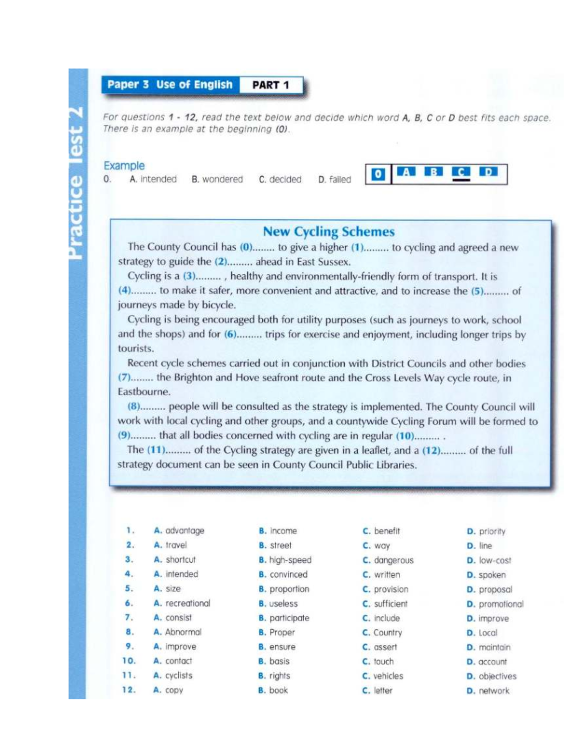 Reading Practice 2: Effective Strategies for Improvement - Studocu