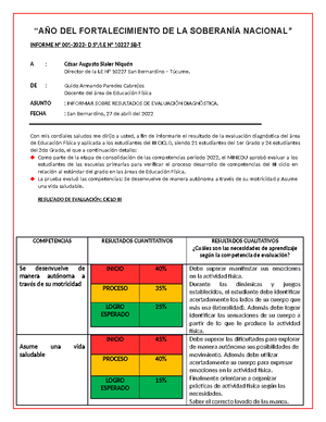 Ficha DE Evaluación -DIAG-INFO - Sesión 2 - 2024-1 - AULA TURNO TEMA Entrevista y Observación ...