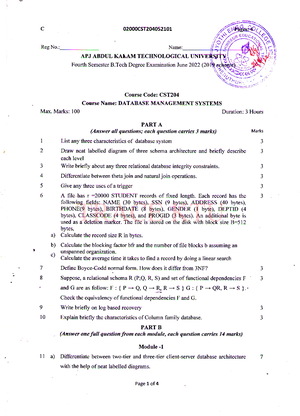 Os lab manual ktu - Operating Systems Lab L T P C 0 0 3 1 COURSE OUTCOMES: CO1 : Illustrate the ...