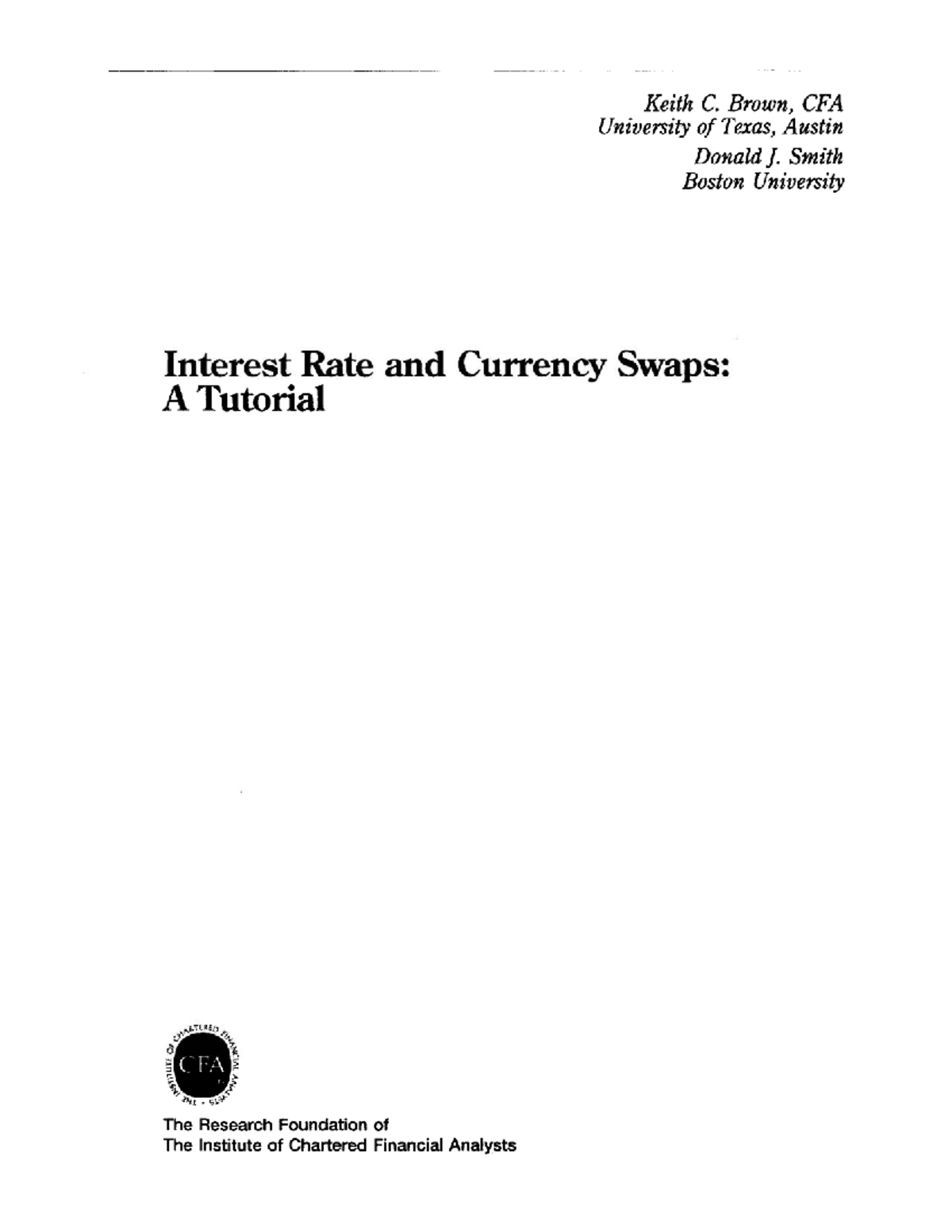 Currency Swaps vs Interest Rate Swaps: A Comprehensive Guide - Studocu