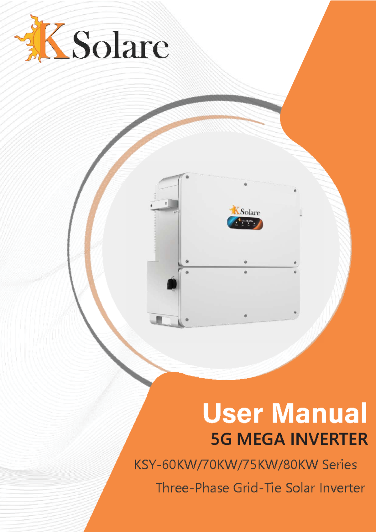 USER Manual for 5G MEGA Series Solar Inverters (60KW-80KW) - Studocu