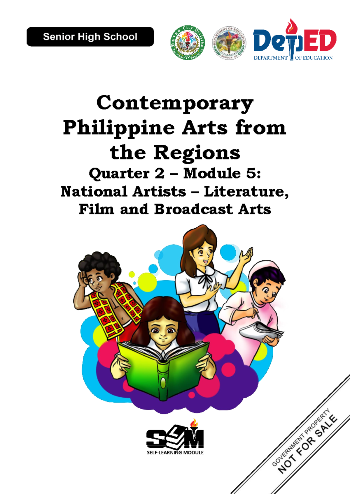 Q2 SHS CPAR Module 5: Insights on National Artists in Arts - Studocu