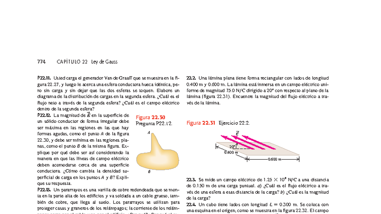 774 C - Práctica 12: Ley de Gauss y Ejercicios de Electricidad - Studocu