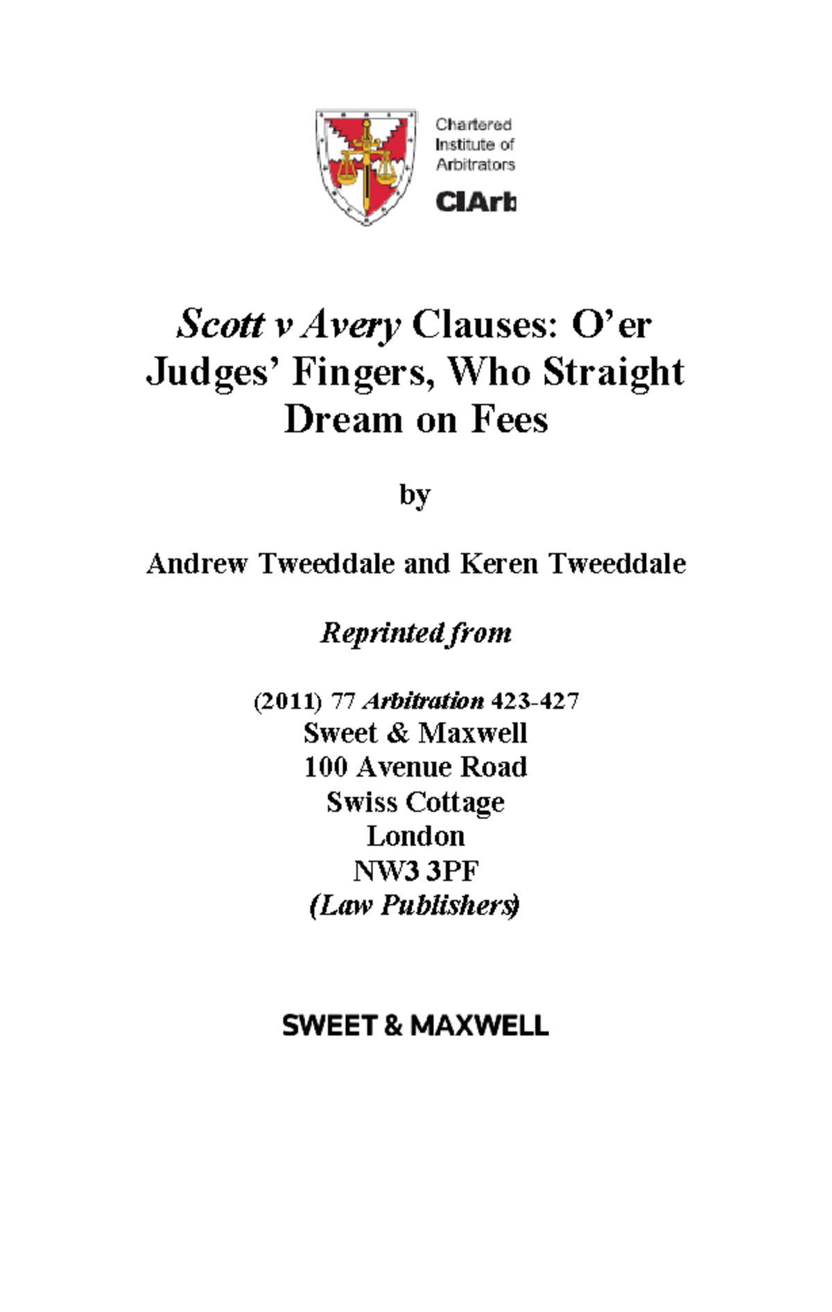 Scott v Avery: Exploring the Clauses and their Legal Implications - Studocu