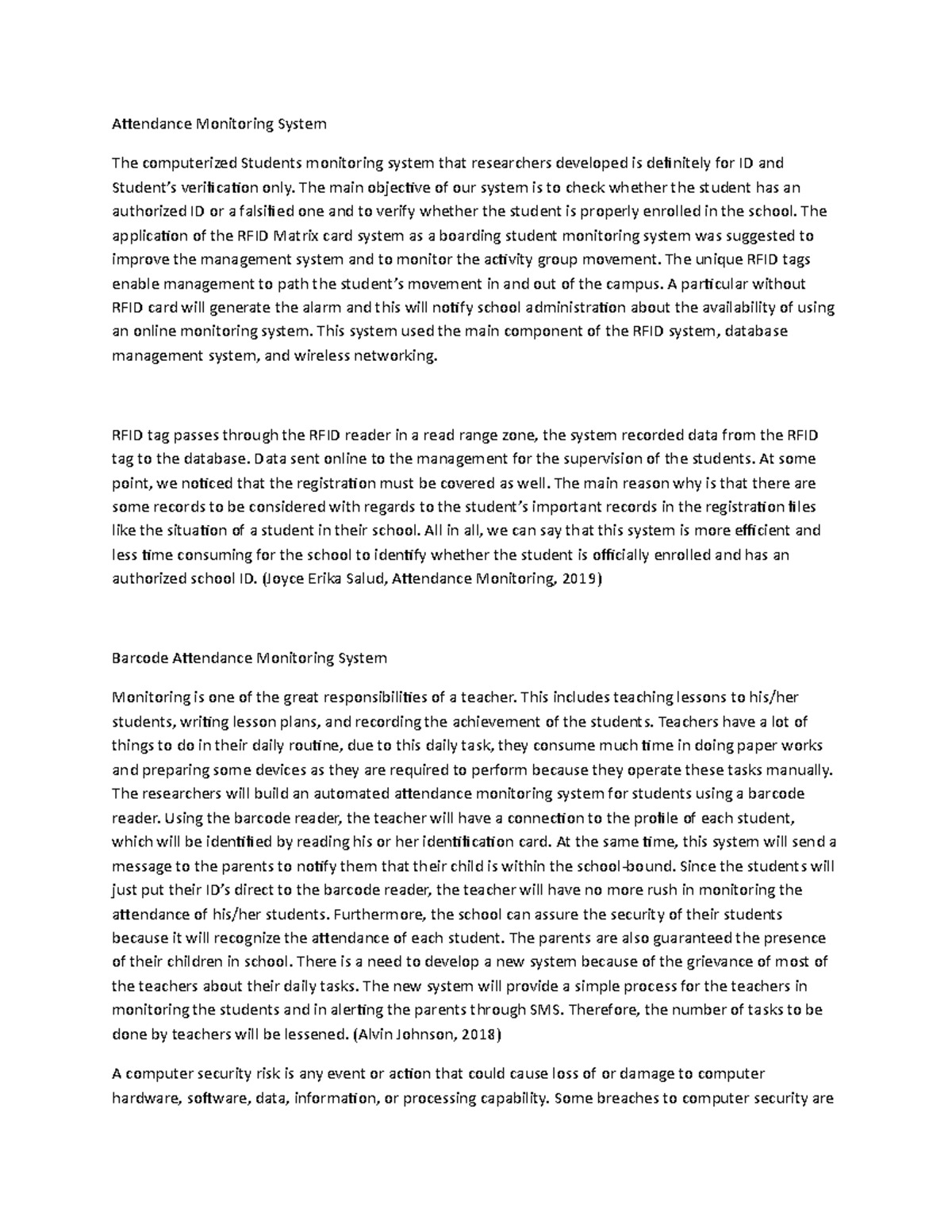 RRL 3-WPS Office - Attendance Monitoring System Overview - Studocu