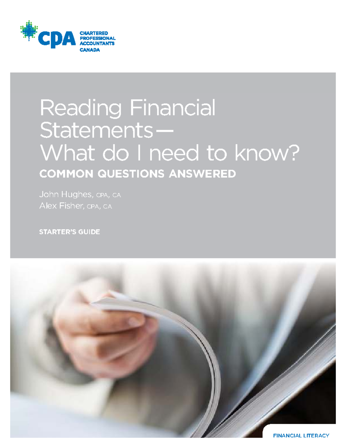 Reading Financial Statements - What do I need to know - FINANCIAL ...