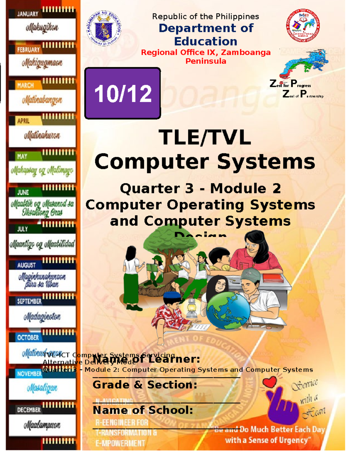 SHS-TVL ICT-CSS-Q3-M2: Computer Operating Systems Module Overview - Studocu