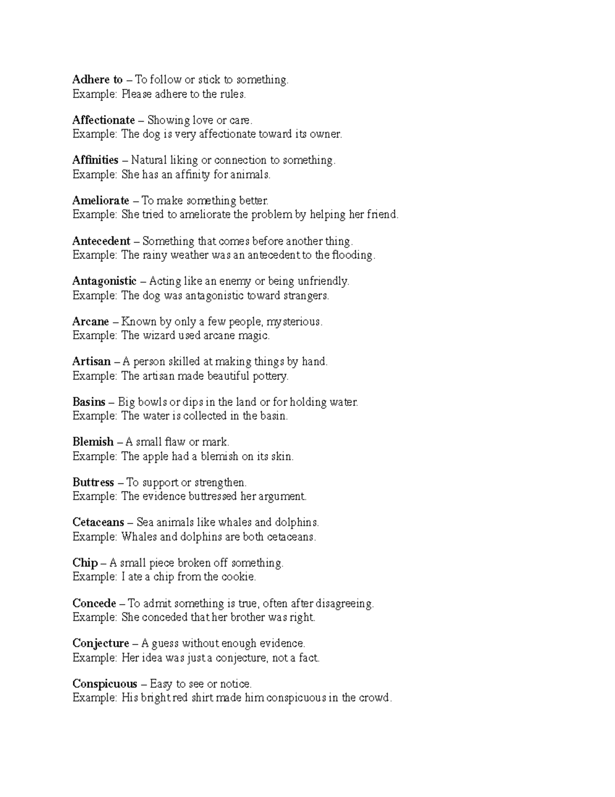 SAT Vocabulary Words and Definitions: Key Terms Explained - Studocu