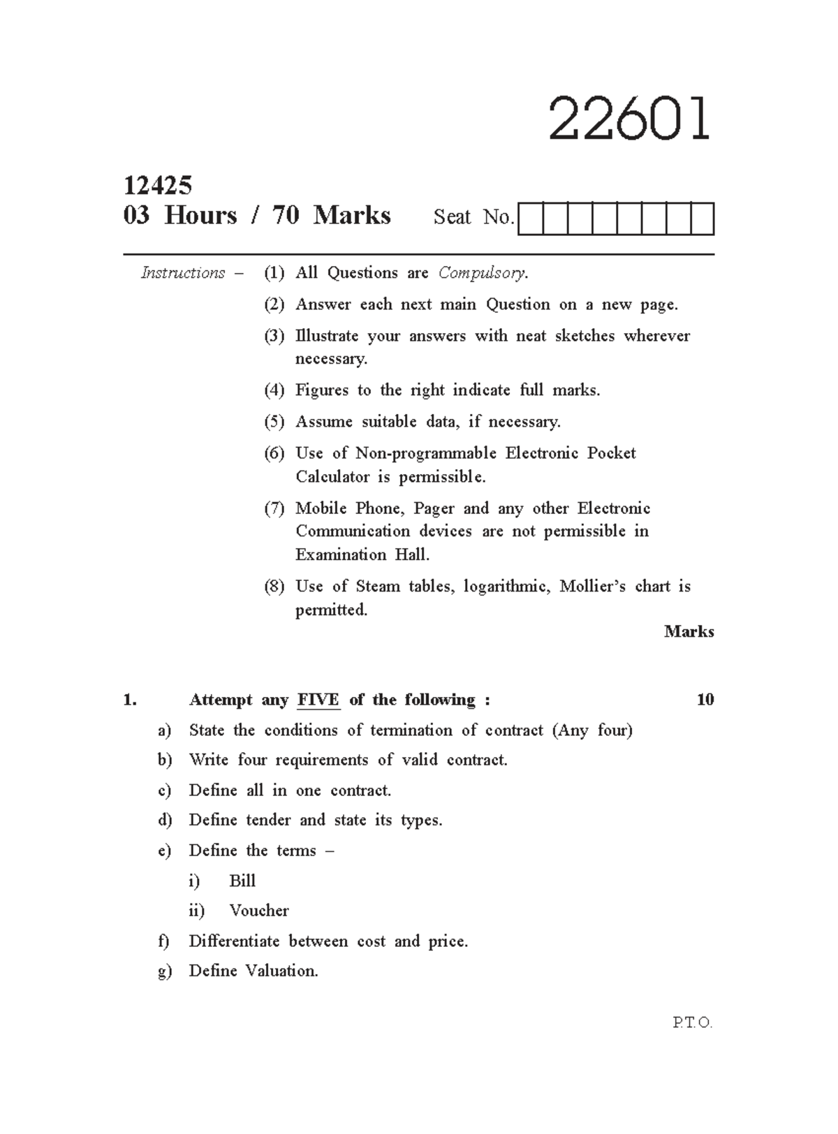 22601 Winter 2024 Exam: Comprehensive Question Paper - Studocu