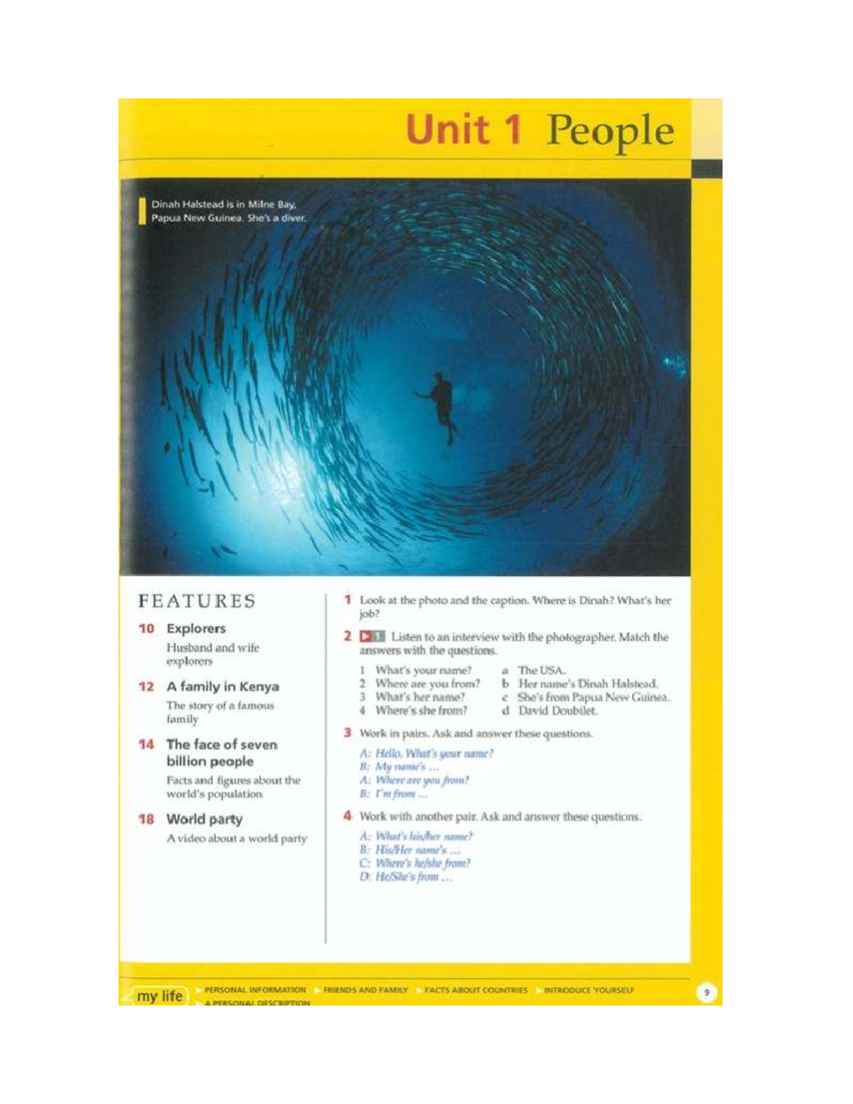 LIFE 2 - UNIT 1 - People and Family: Exploring Cultures and Identities ...