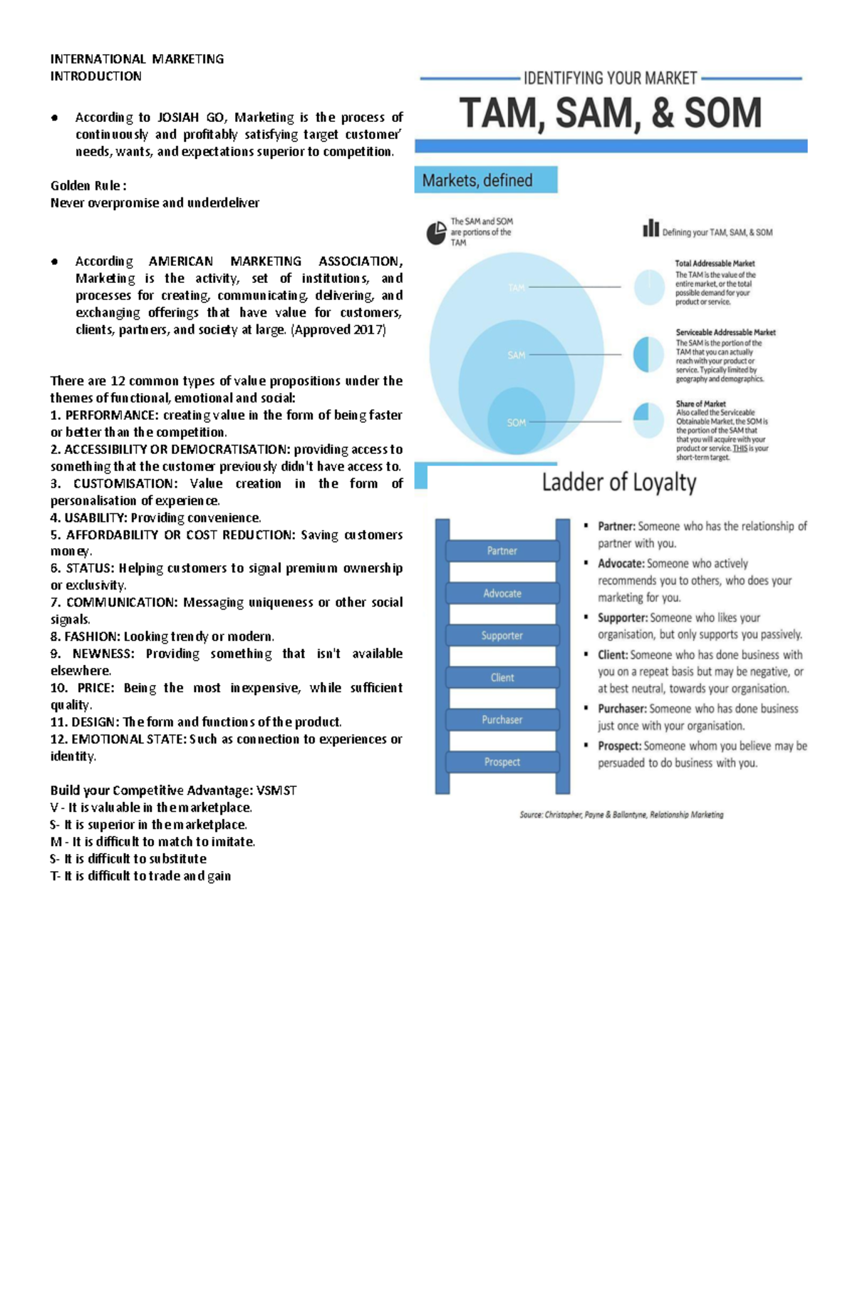 International Marketing: Key Concepts and Global Trends Overview - Studocu