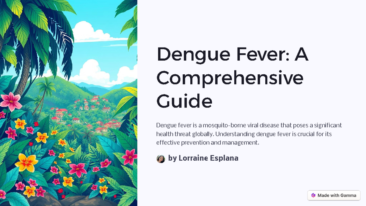 Dengue Fever A Comprehensive Guide - Dengue Fever: A Comprehensive ...