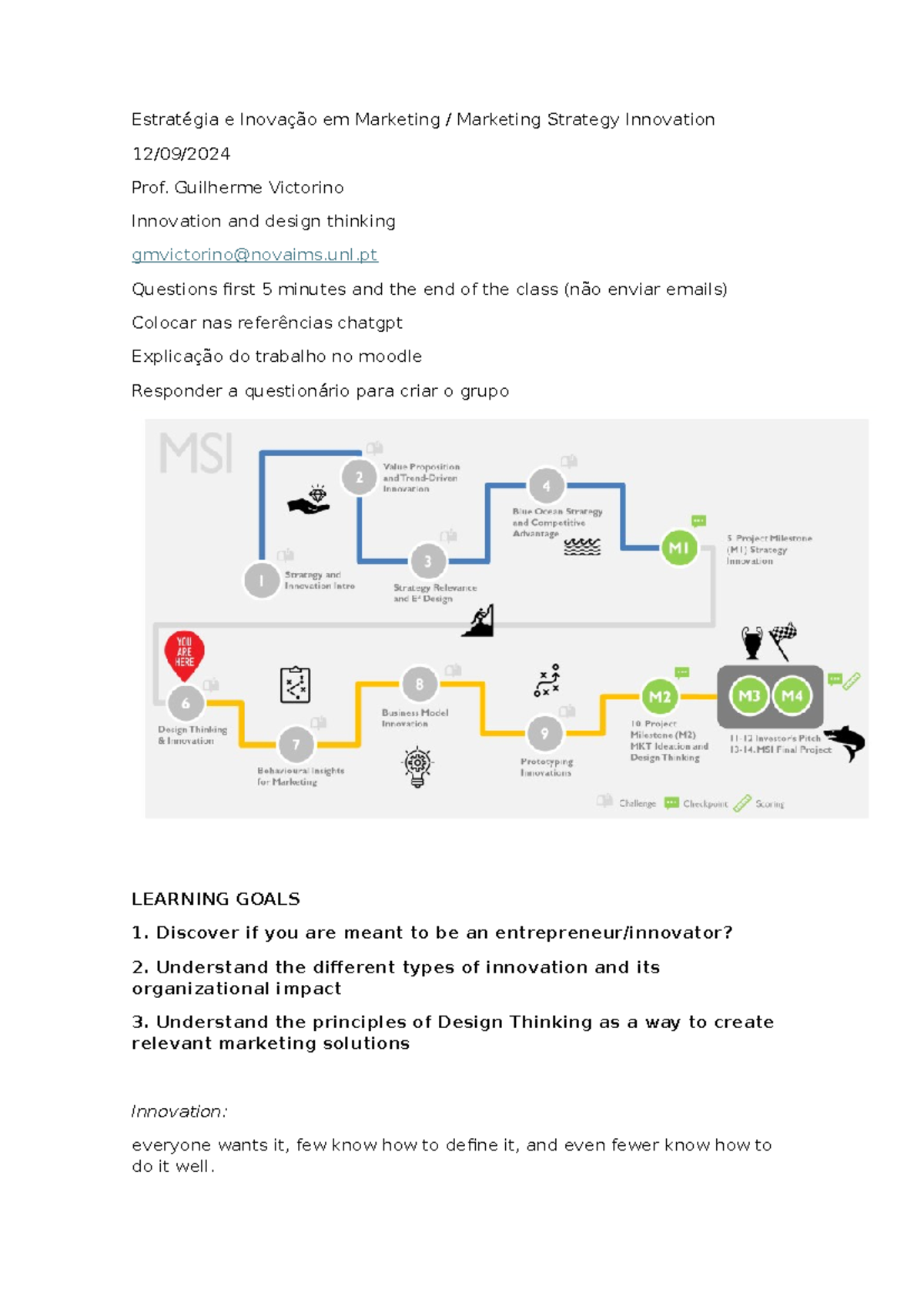Estratégia e Inovação em Marketing: Design Thinking e Prototipagem ...