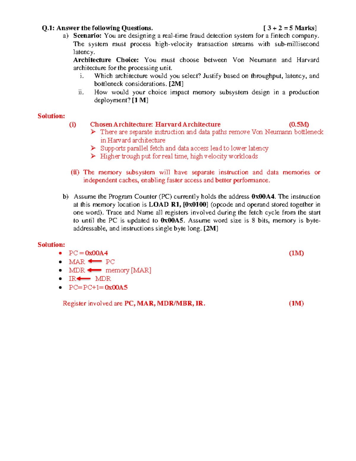 COSS 2025 Midterm Regular Exam Answer Key - Studocu
