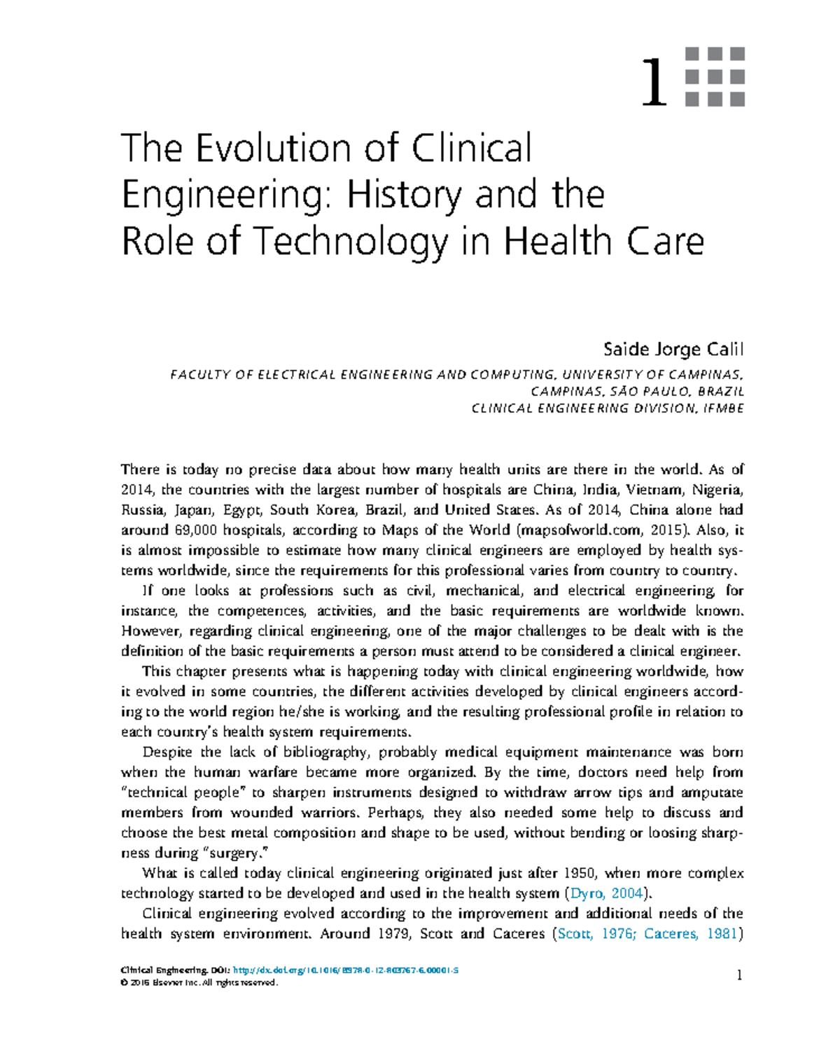 The Evolution of Clinical Engineering: Insights and Trends in Health ...