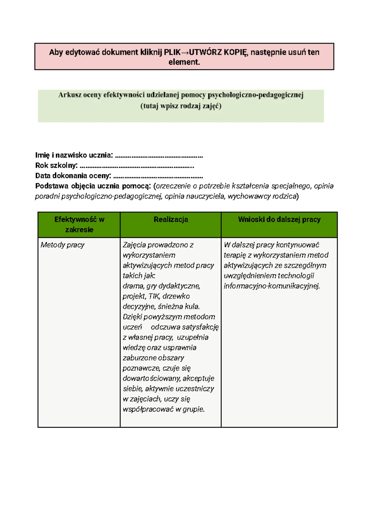 Konspekt ZAJĘĆ Rewalidacyjnych: Utrwalenie orientacji przestrzennej - Studocu