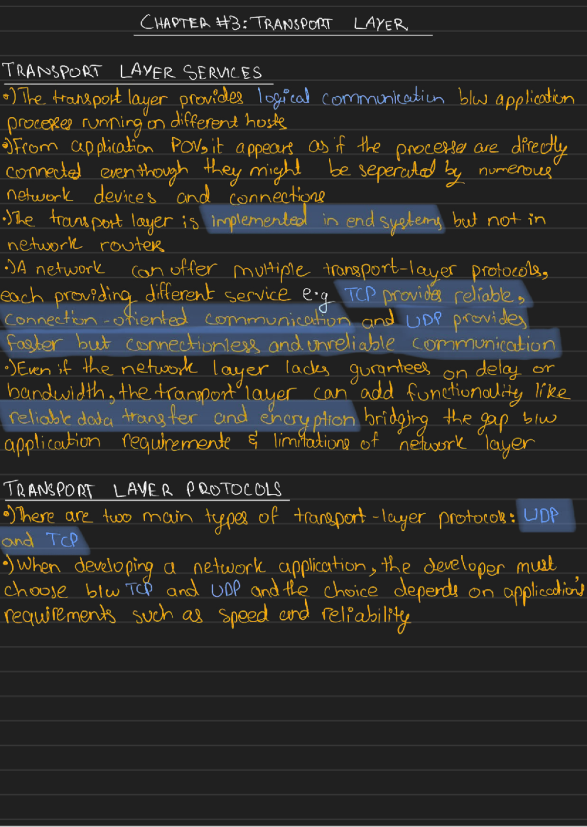Transport Layer Services Overview: TCP, UDP, and Protocols Explained ...