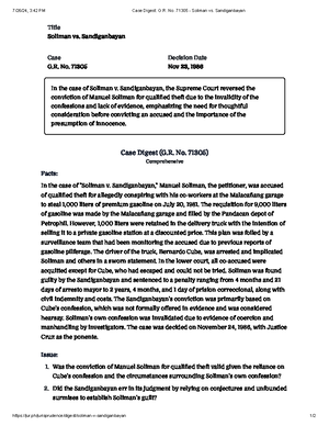 Preliminary-Conference-Brief Sample Defendants - Republic of the ...