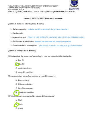 [Solved] microbial examination of liquid and solid food from animal ...
