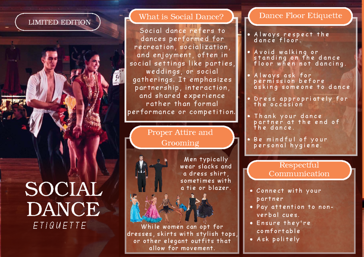 SOC 101: Introduction to Social Dance - Etiquette and Interaction - Studocu