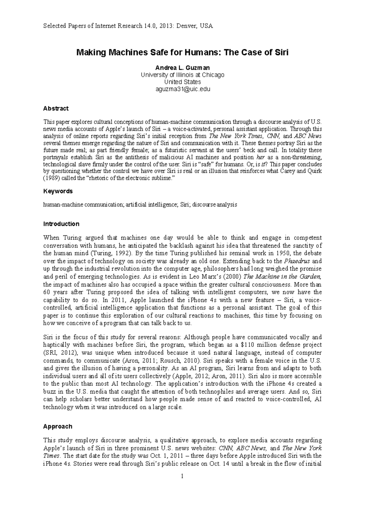 SIRI Case Study: Discourse Analysis of Media Portrayals and Control ...