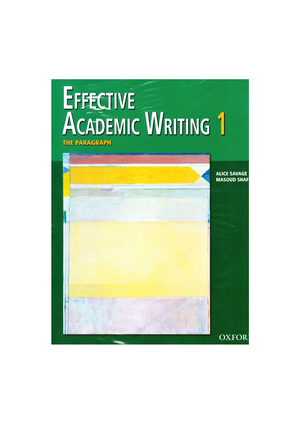 371406830 Effective Academic Writing 1 Answer Key pdf - 2 Answer Key ...