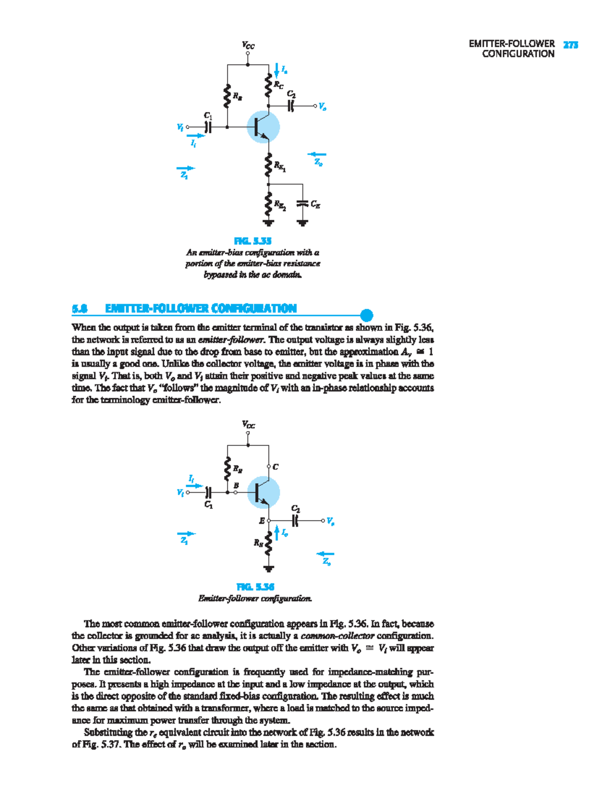 Emitter- Follower Configuration - Electronic Circuit: devices and ...