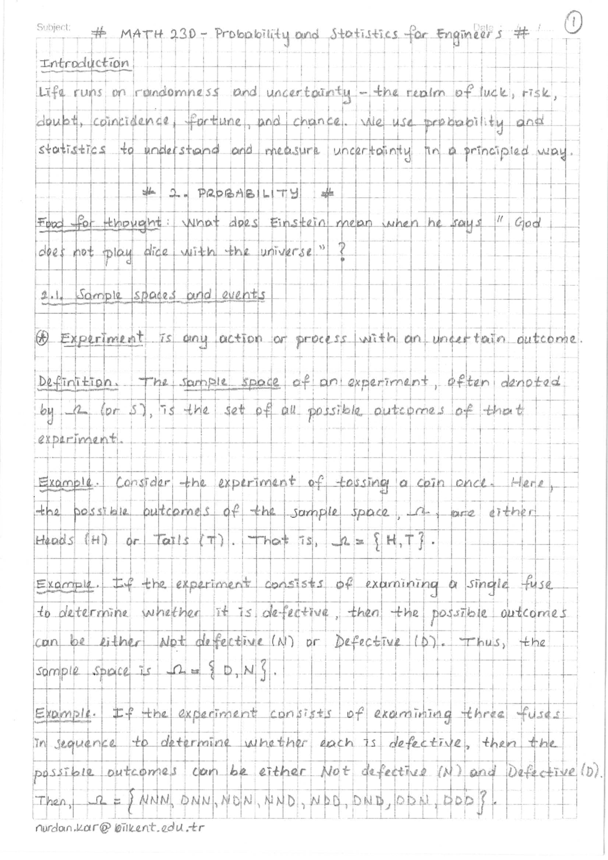 MATH 230 Final Exam Study Guide: Probability & Statistics Concepts ...