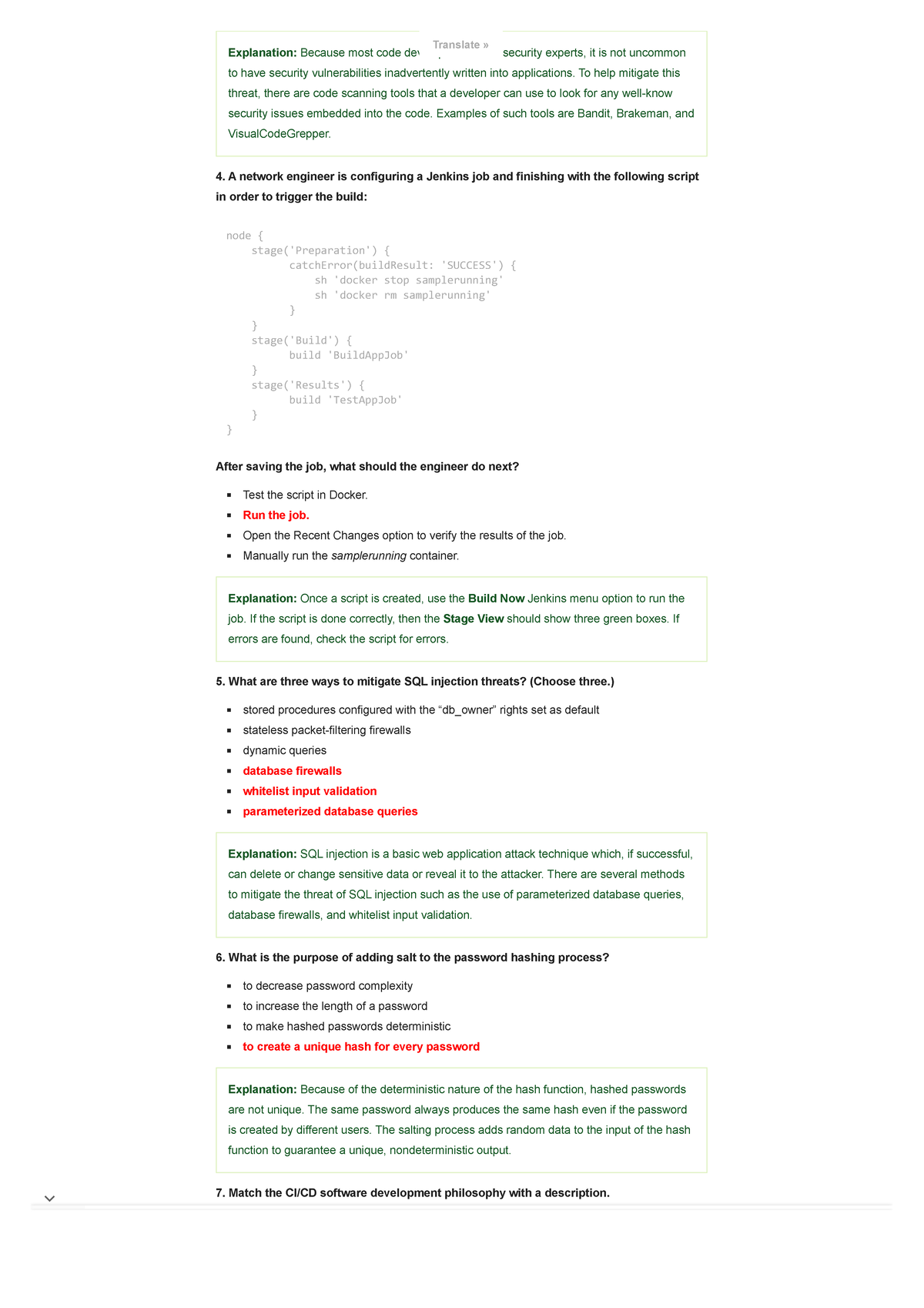 Dev Net Associate v1.0 – Practice Final Exam Review & Answers - Studocu