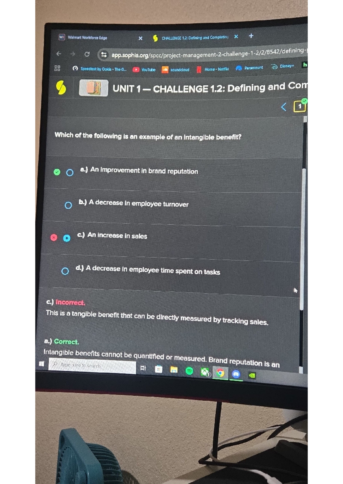 Walmart Workforce Edge: Challenge 1.2 - Defining Intangible Benefits ...